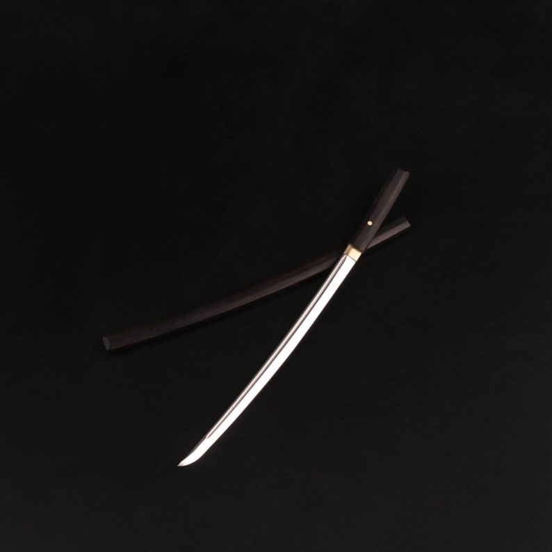 1: 5 Scale Miniature Samurai Sword，no-guard Steel Katana With Sheath ...