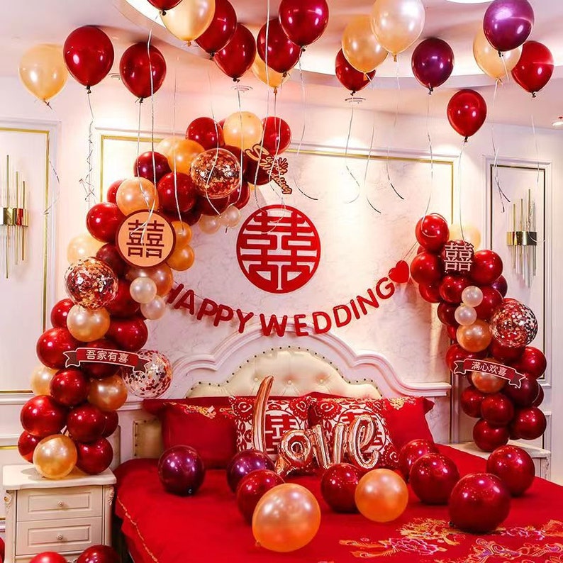 Complete Chinese Wedding Décor Set for Your Dream Wedding Home - Etsy