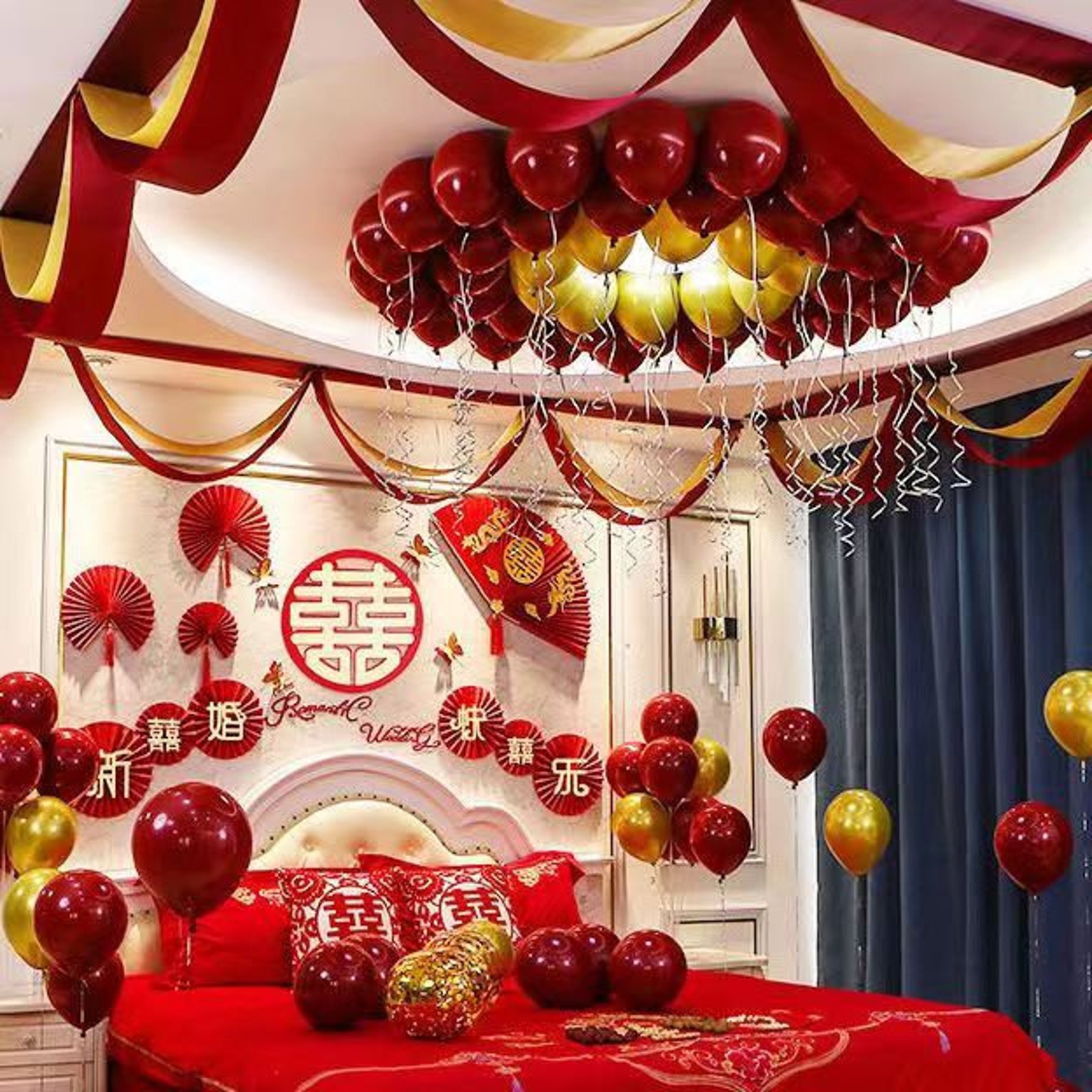 Complete Chinese Wedding Décor Set for Your Dream Wedding Home - Etsy