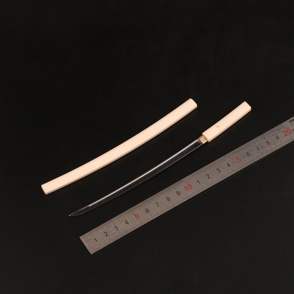 1: 5 Scale Miniature Samurai Sword，no-guard Steel Katana With Sheath ...