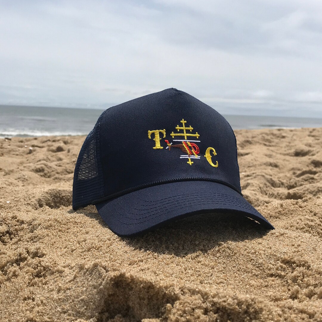 TC Hat From Magnum PI 2 Can Coolers - Etsy