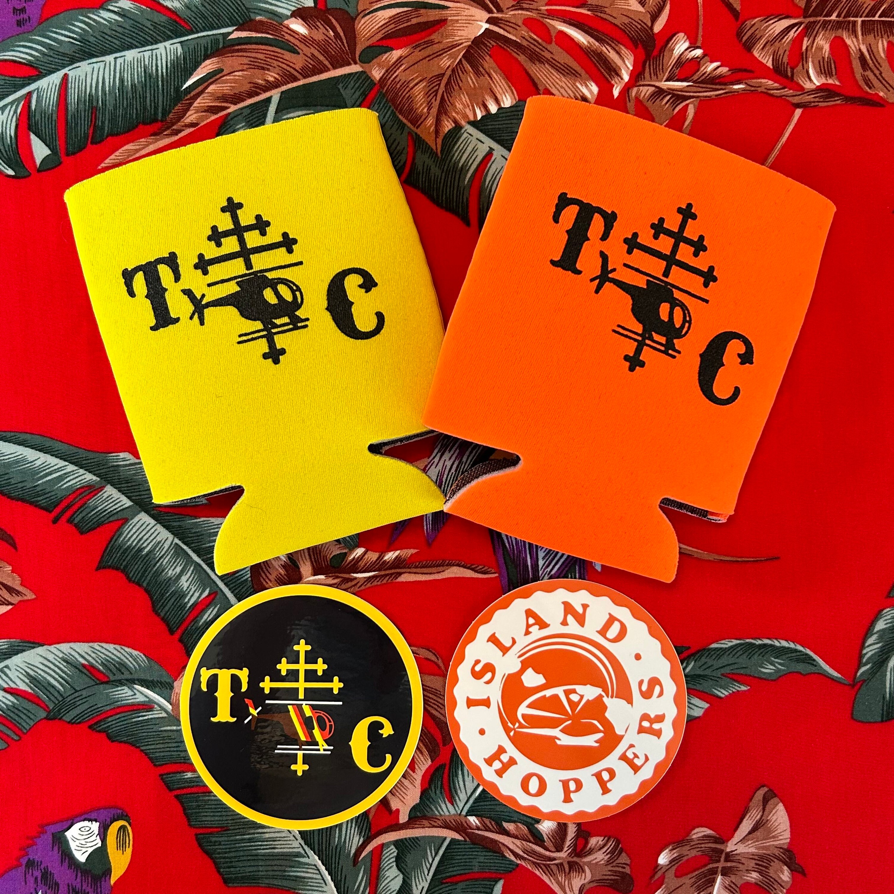 TC Hat From Magnum PI + 2 Can Coolers - Etsy