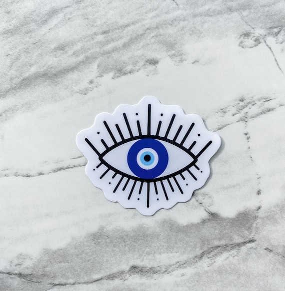 Evil Eye Sticker Laptop Sticker Protection Sticker | Etsy