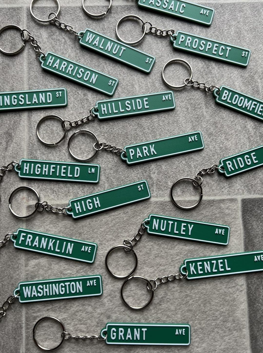 Street Sign Keychain - Etsy