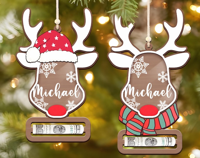 Cute Money Holder Christmas Ornament Gifts, Here’s A Few Bucks for ...