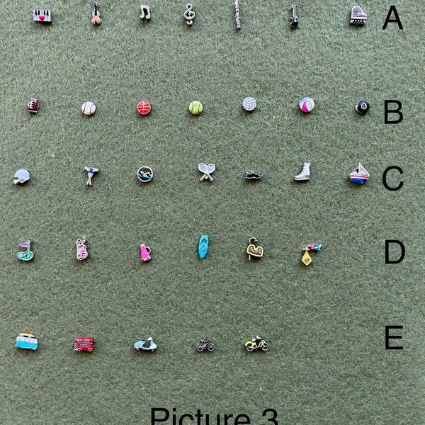 Origami Owl Charms - Etsy