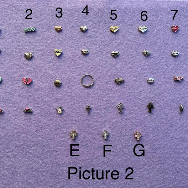 Origami Owl Charms - Etsy