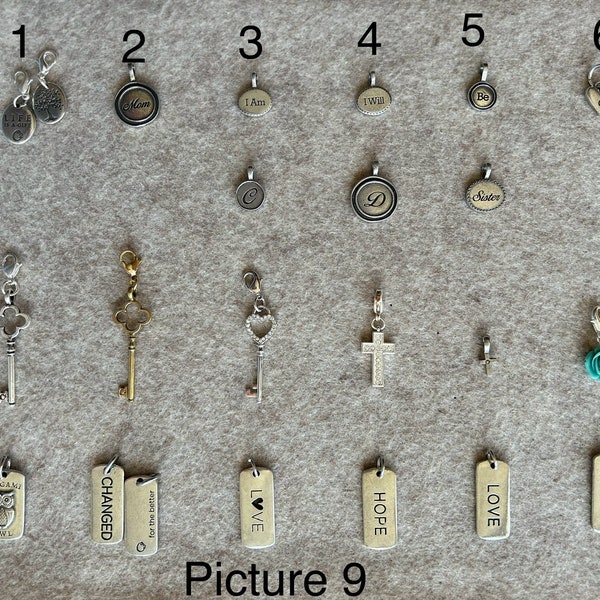 Origami Owl Charms - Etsy