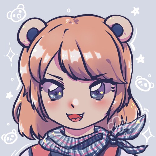 Anime Headshot Icon Art Commission Etsy Uk