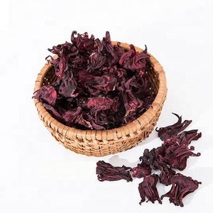 25 Organic Hibiscus Sabdariffa (roselle) Seeds | Red Atiso | Jamaican ...