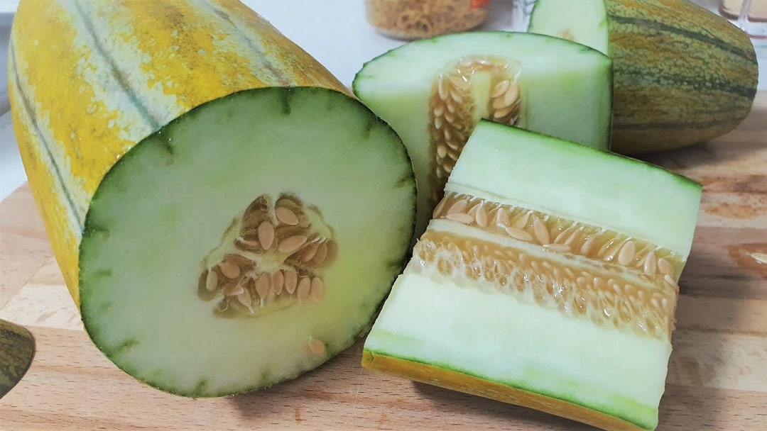 35 Organic Thai Melon Seeds | Vietnam Dưa Gang (dưa Bở) | Long ...