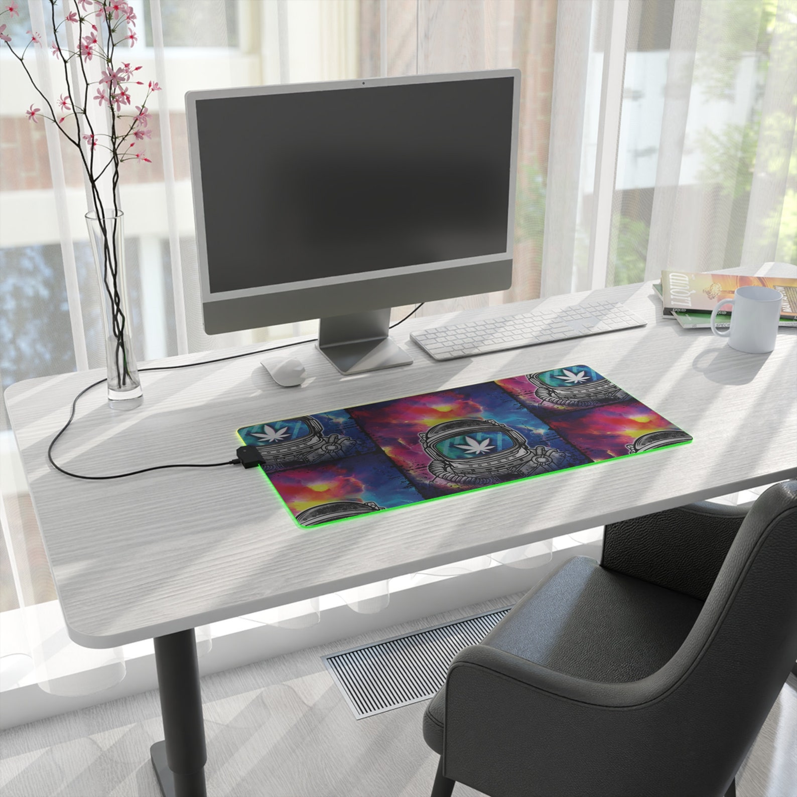 Bright Star LED Gaming Mouse Pad - Etsy