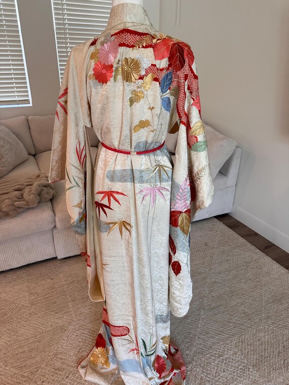 Vintage Japanese Furisode - Gem