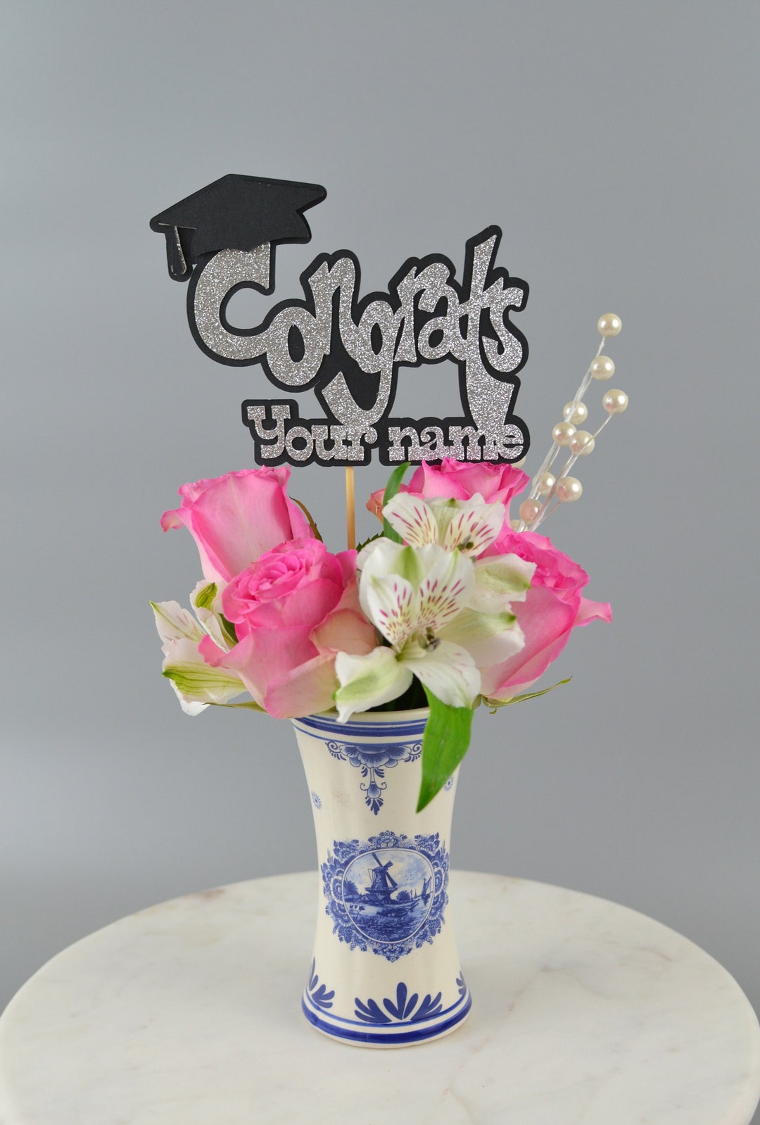 Personalized Graduation Cake Topper: 5.5-inch Party Decor - Etsy