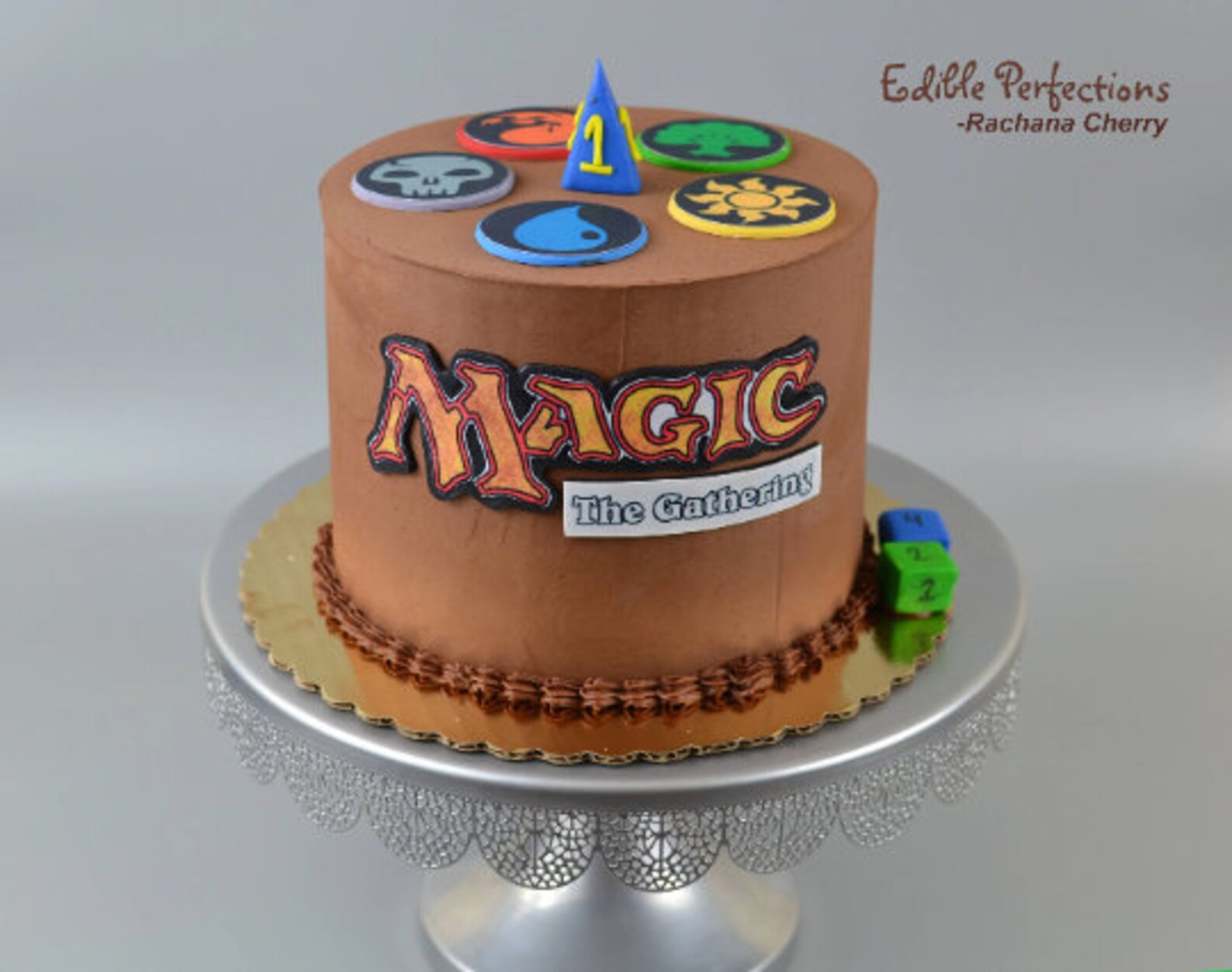 Magic the Gathering Cake Toppers Set Magic the Gathering - Etsy