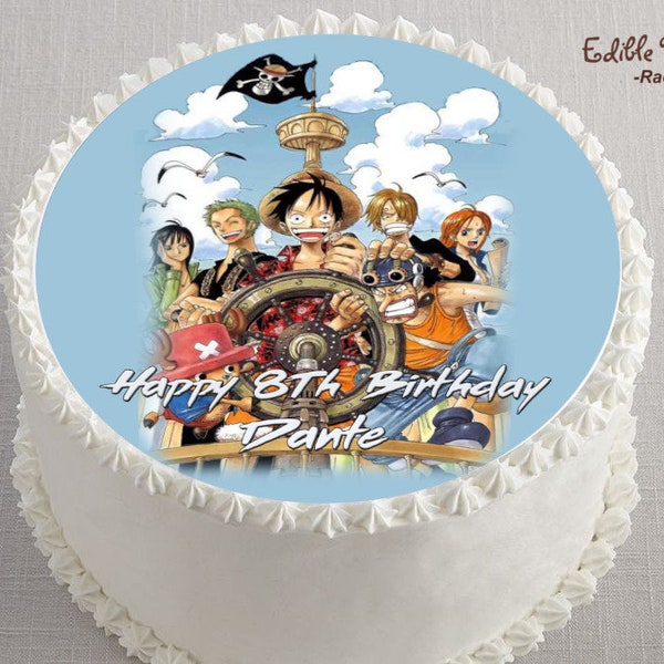 One Piece Anime Birthday Decoration - Etsy