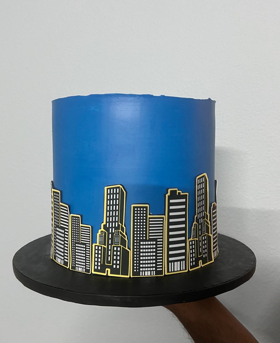 Tall Buildings, Skyscraper Buildings Edible Image Cake Strip Precut - Etsy