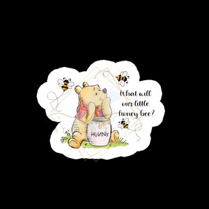 Pooh Bear Baby Shower Edible Cake Image: Honey Bee Gender Reveal - Etsy