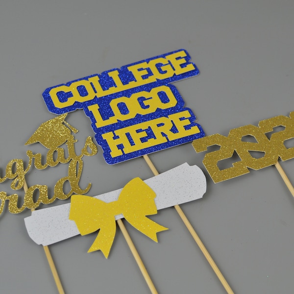 Graduation Centerpiece Sticks - Etsy