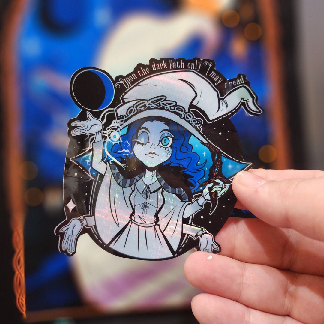 Holographic Ranni the Witch Elden Ring Sticker - Etsy