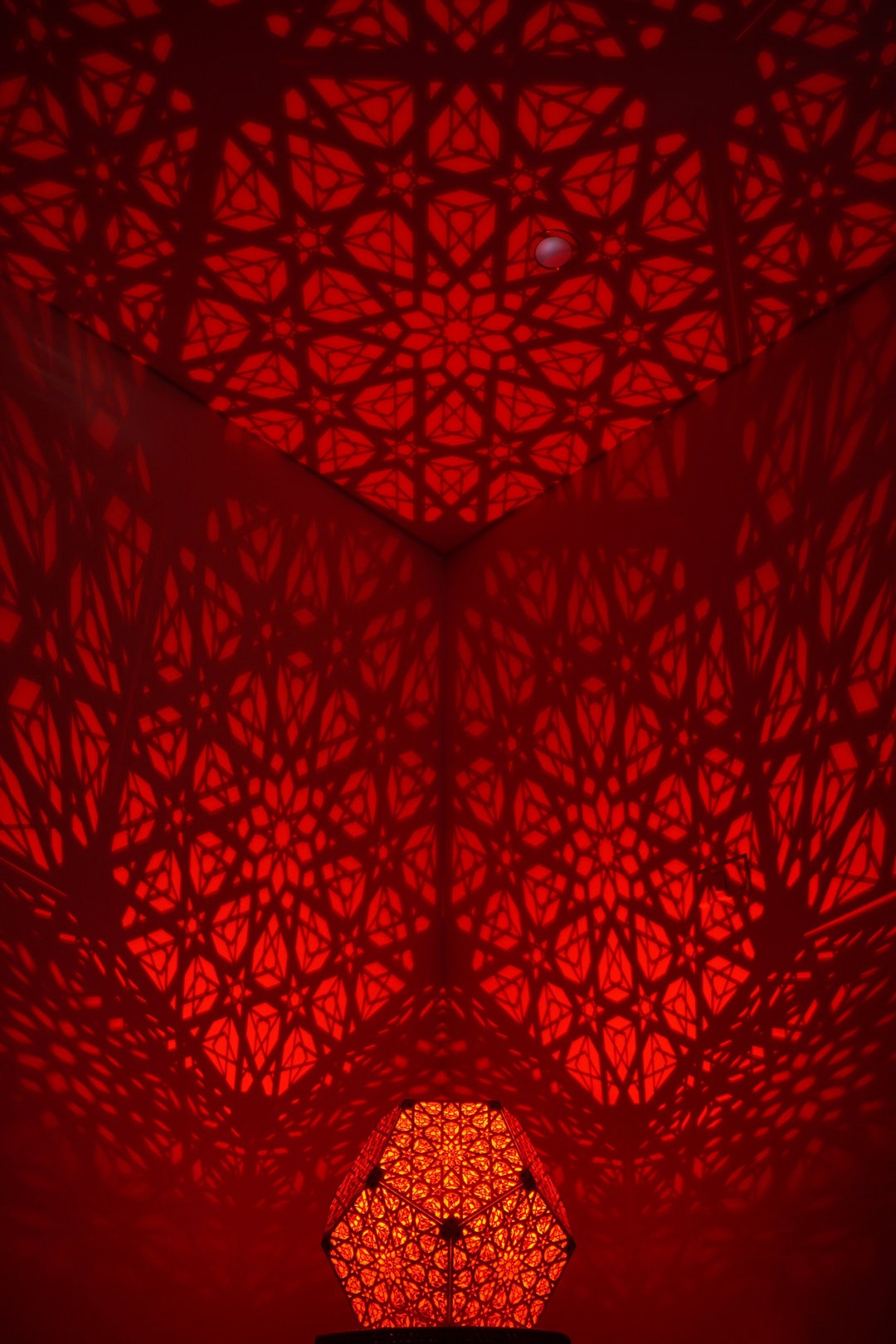 RGB Shadow Lamp Led Geometry Night Light Sacred Spiritual - Etsy