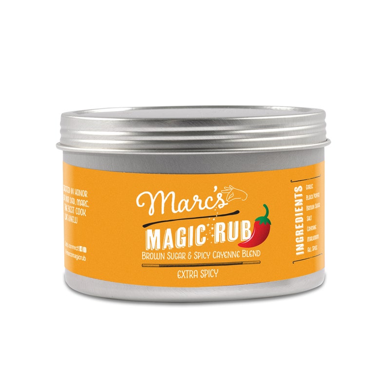Marc's Magic BBQ Rub, Sweet & Extra Spicy Dry Rub Perfect for Chicken ...