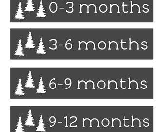 Baby Clothes Storage Labels - Etsy