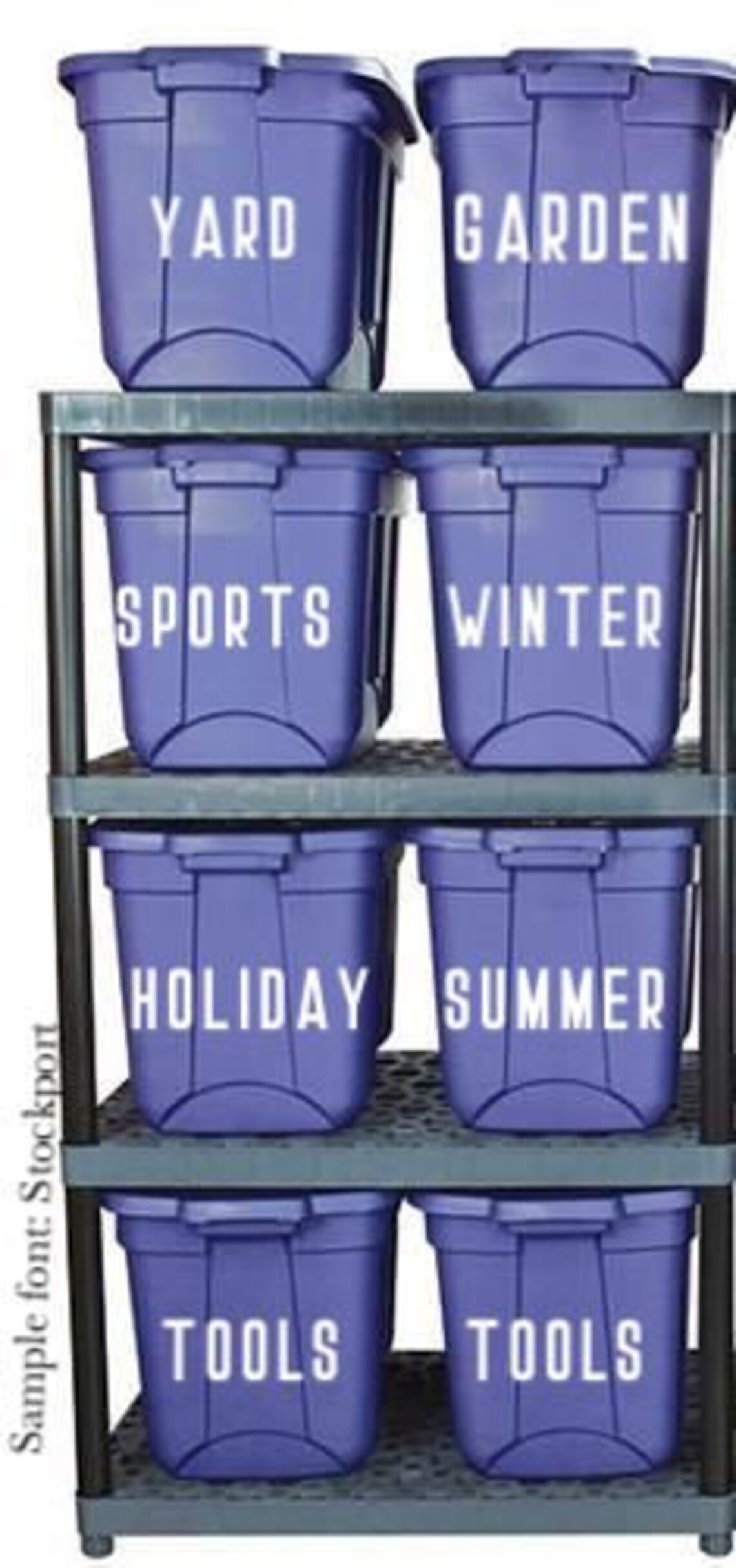 Garage Storage Labels BULK PRICING /Basement Storage Labels | Etsy