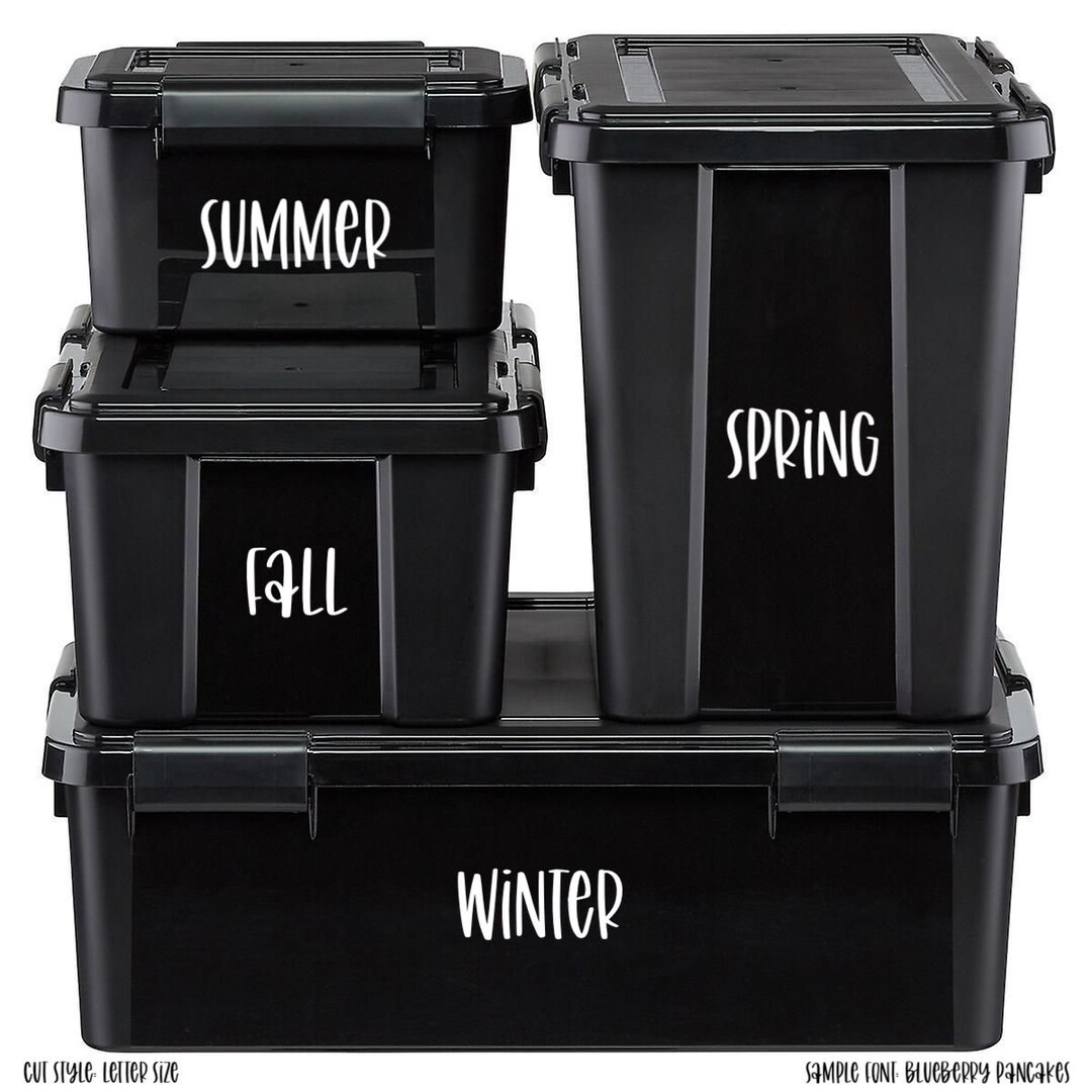 Garage Storage Labels - BULK PRICING /basement Storage Labels / Plastic ...