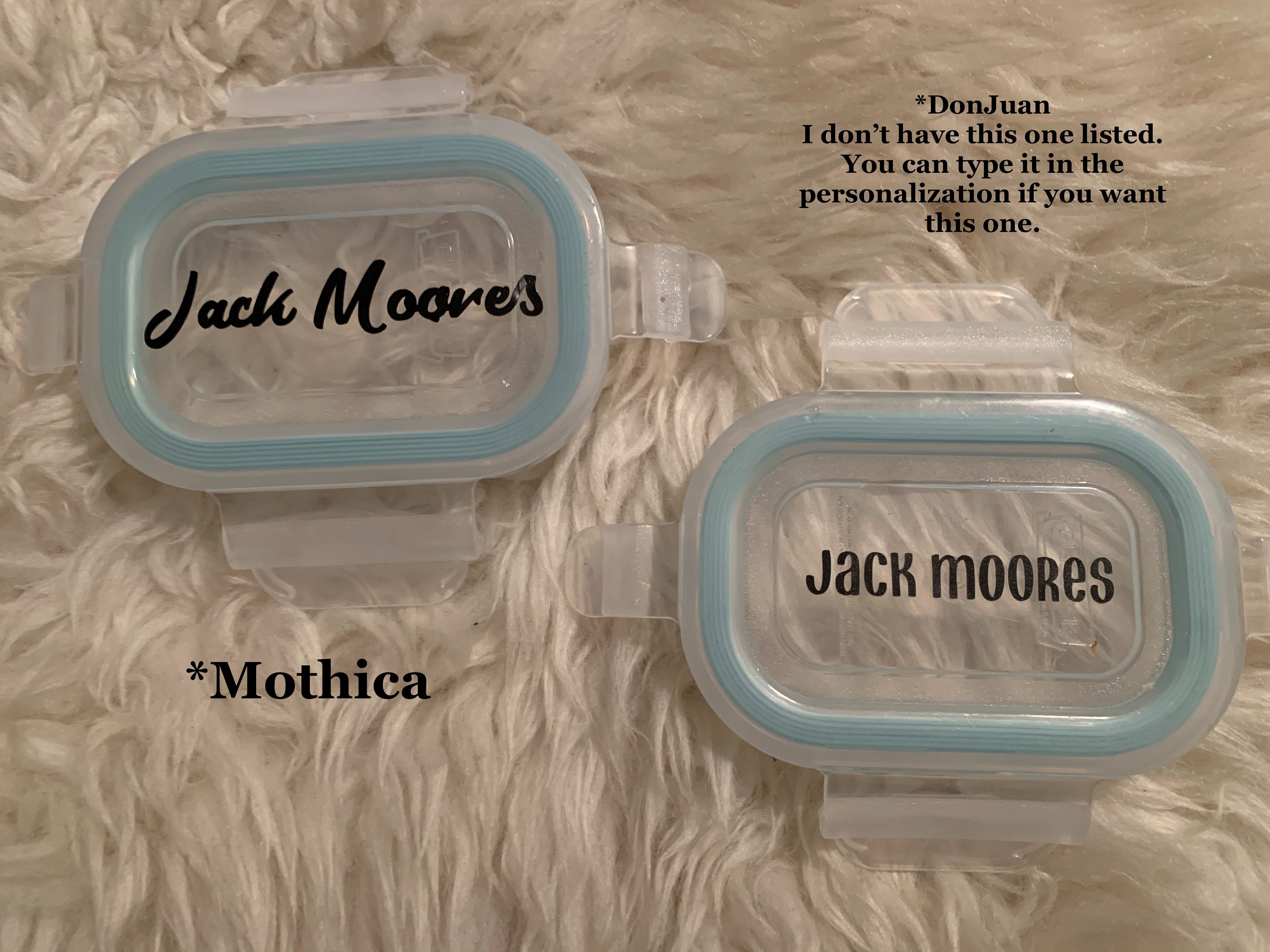PERSONALIZED Stick-On Name Decals // Custom Stickers // | Etsy