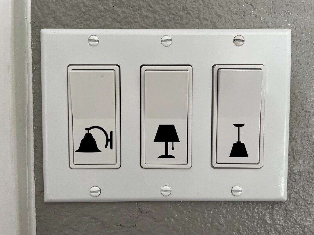 Light Switch Labels - Etsy