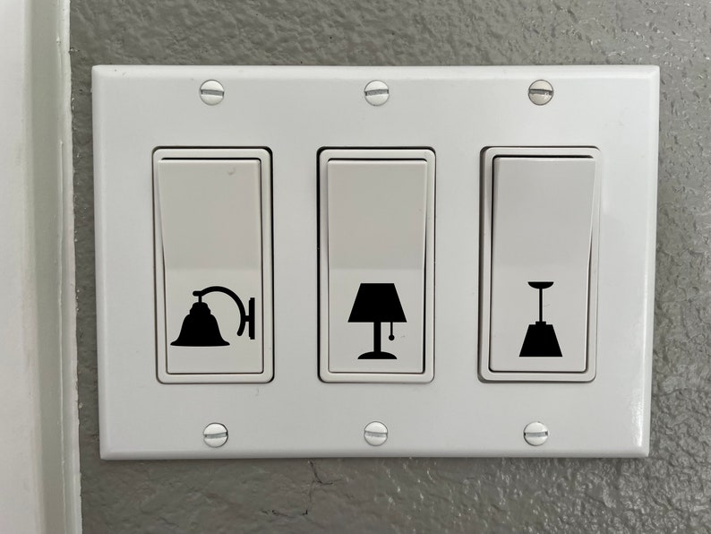 Light Switch Labels - Etsy