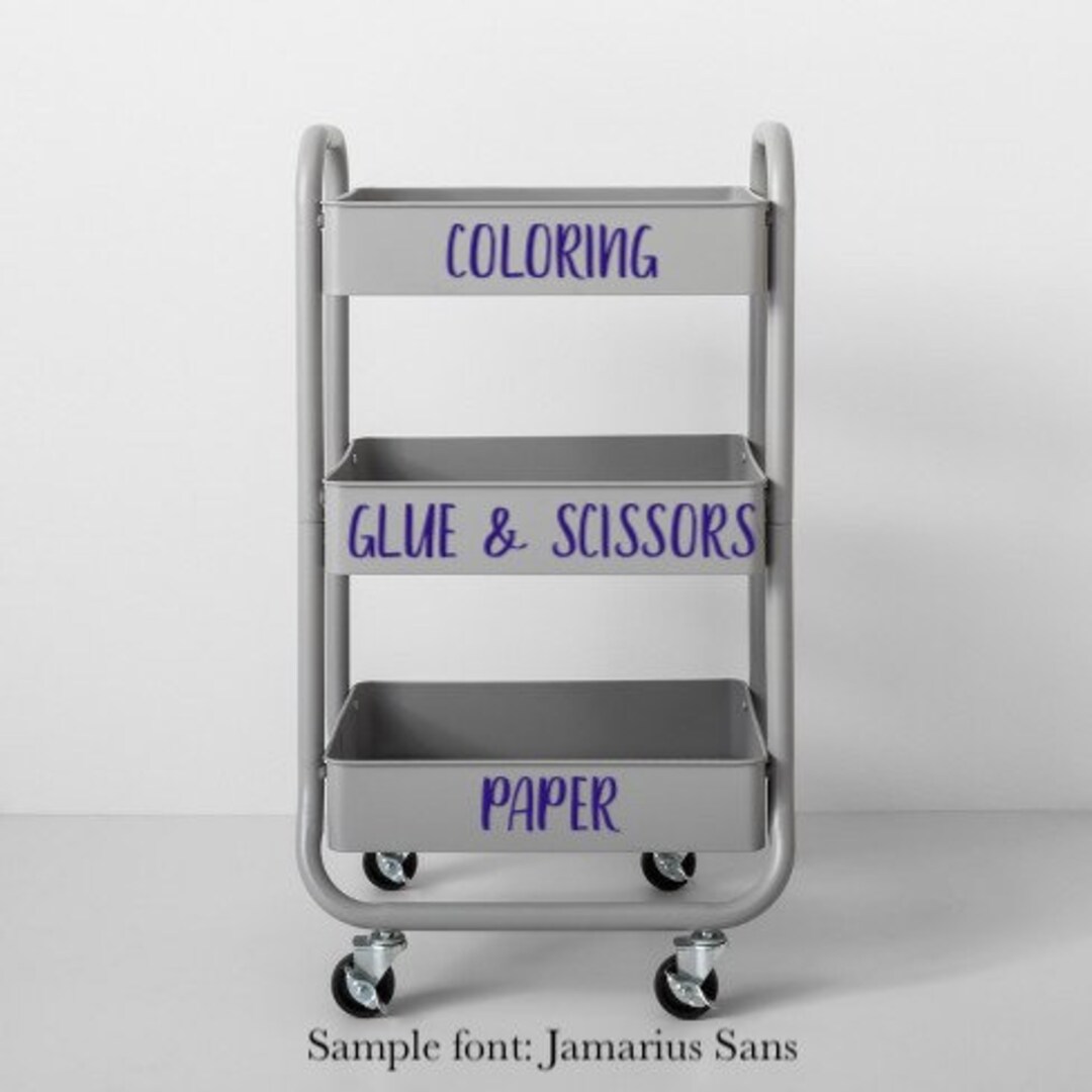 Labels for Craft Cart/ Arts and Crafts Labels/ Scrapbooking Labels/ 3 ...