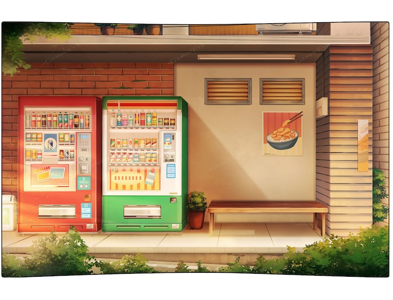 Japan Kawaii Vending Machine Tapestry - Etsy