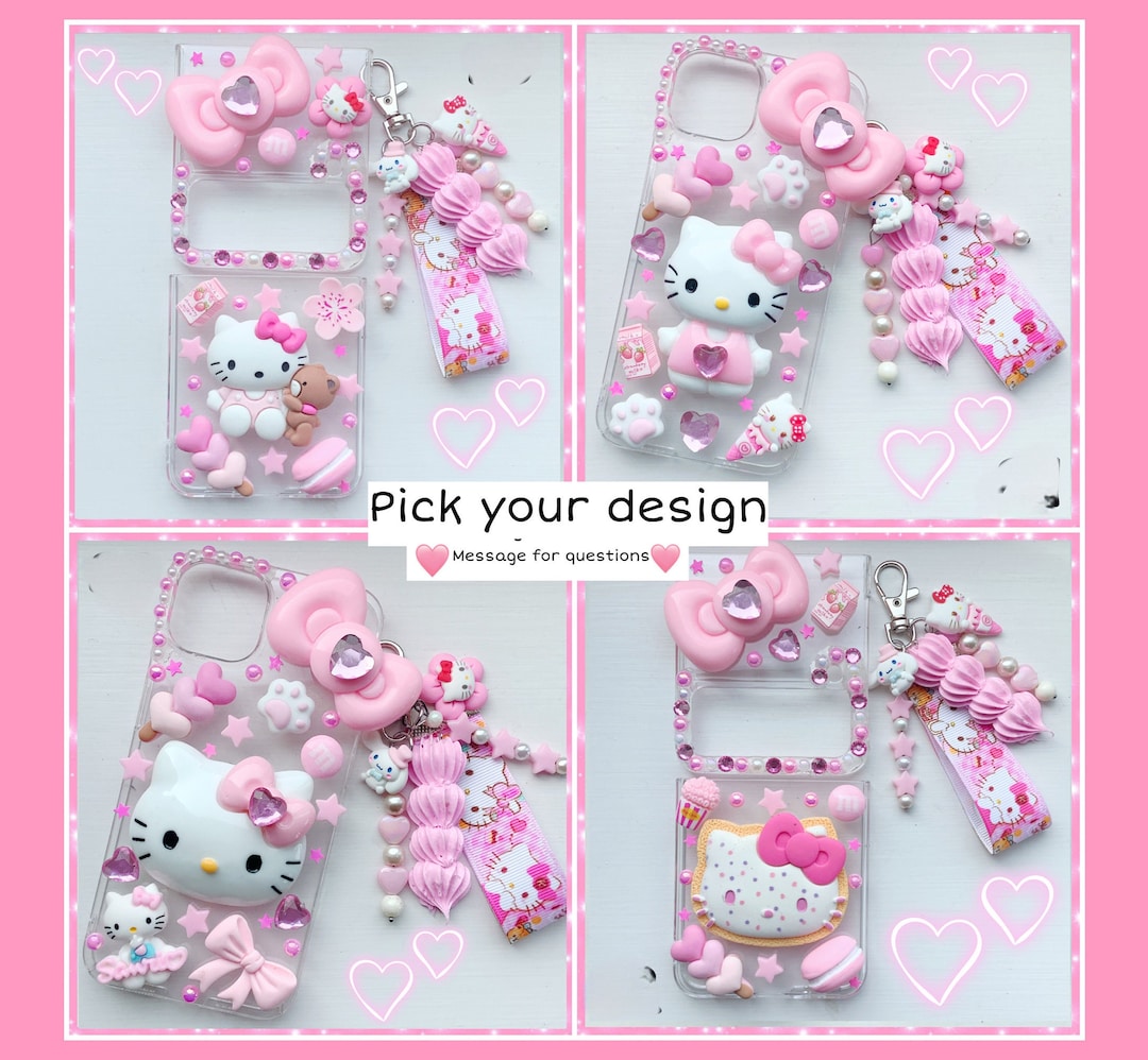 Kitty Z Flip Phone Case Samsung Z Flip 3 Phone Case Z Flip 4 Case ...