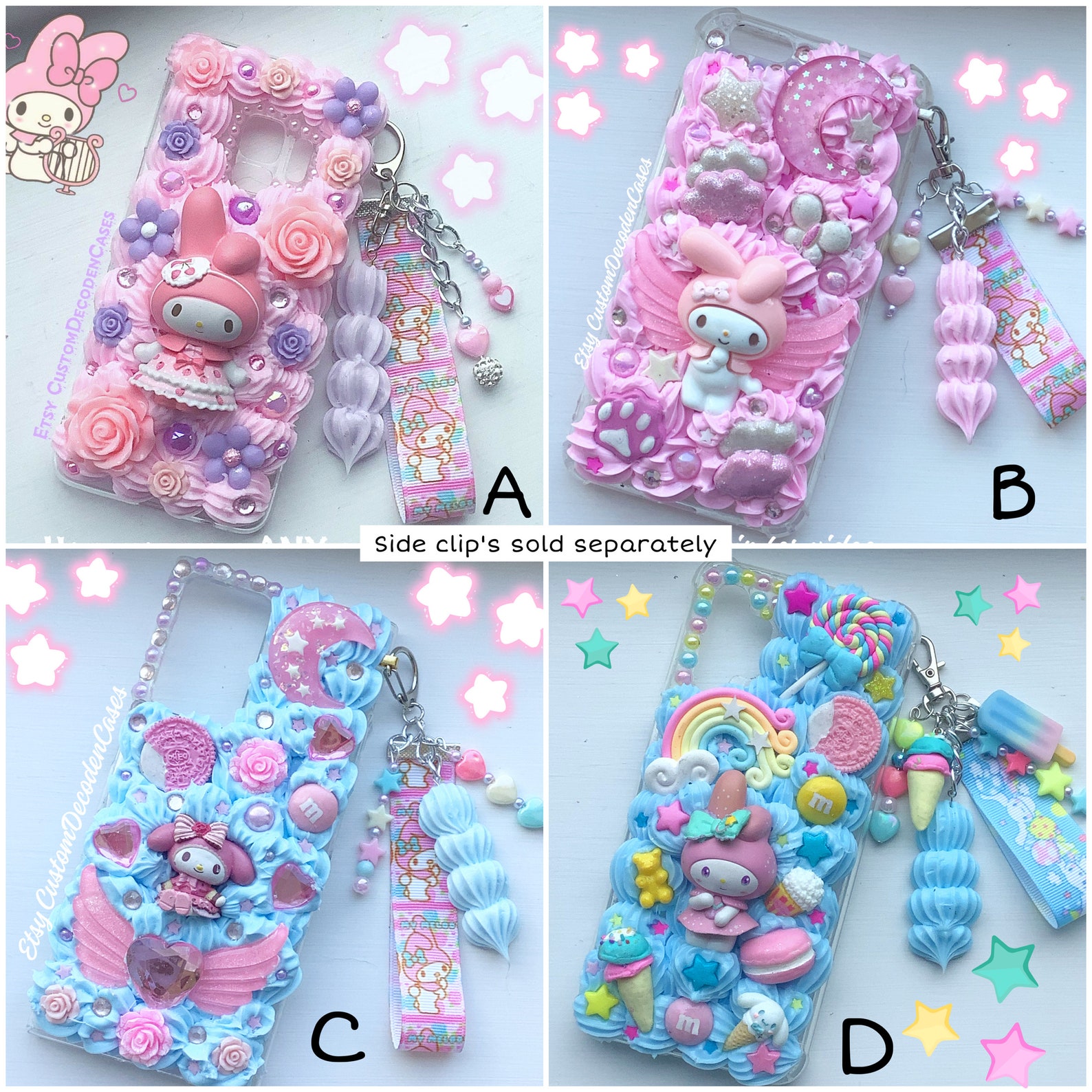 Custom Decoden Phone Case Custom Kawaii Phone Case Bunny - Etsy