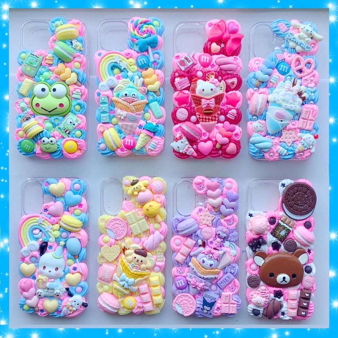 Decoden Phone Case -custom Kawaii Cute Aesthetic Decoden iPhone ...