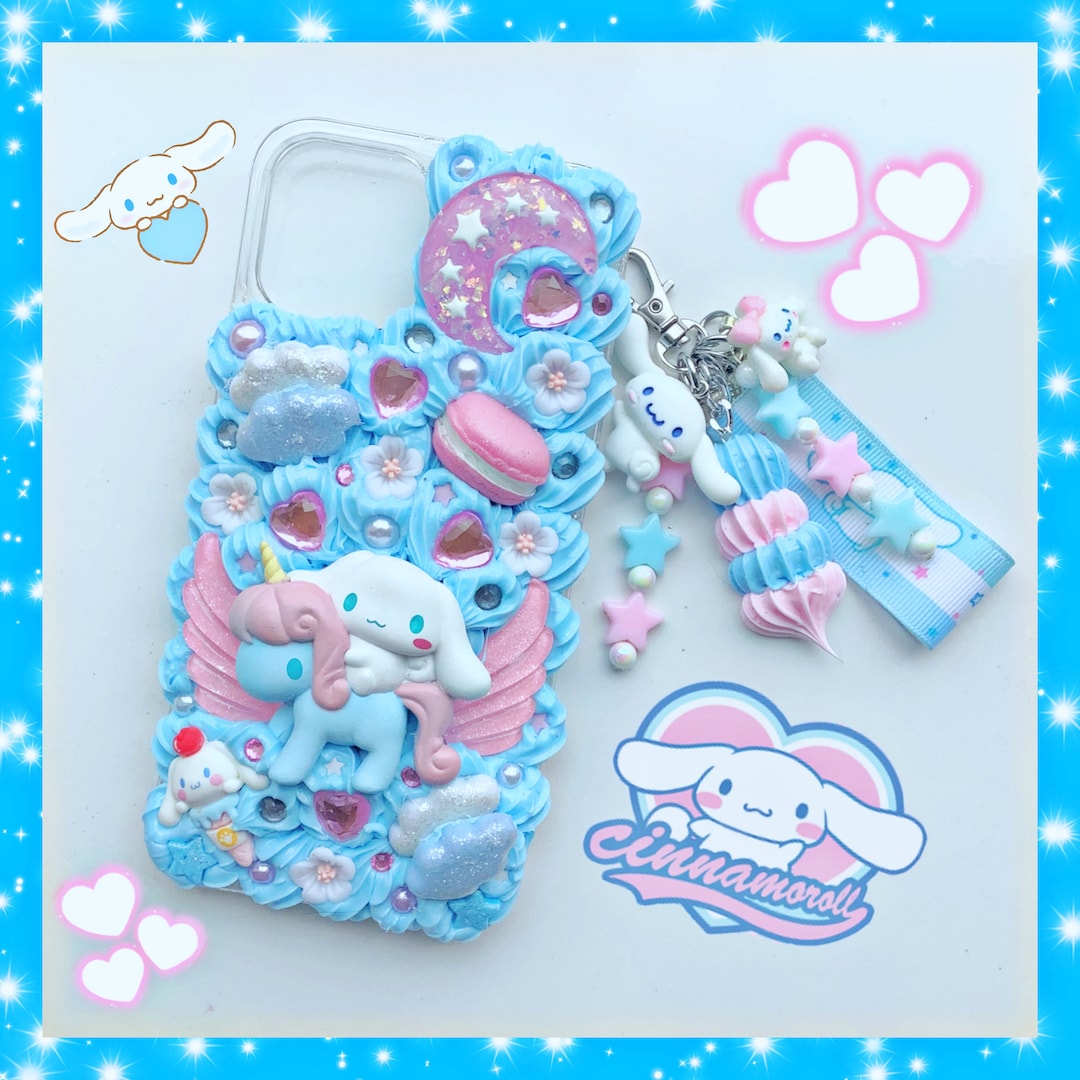 Cinnamoroll Phone Case Custom Decoden Phone Case Cinnamoroll - Etsy