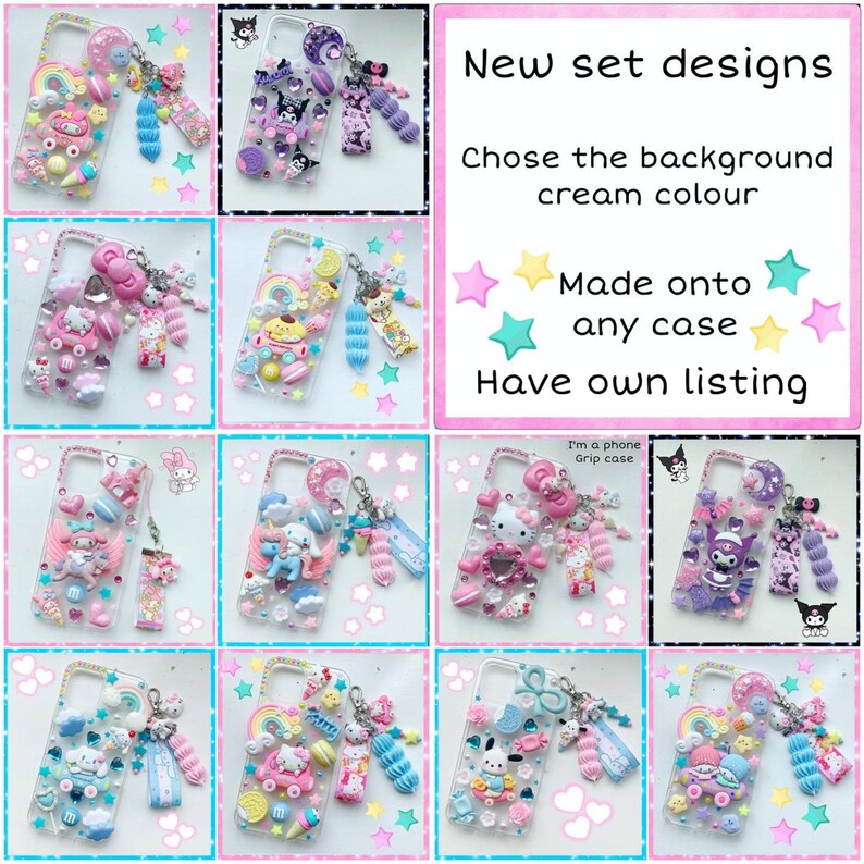 Custom Decoden Phone Cases Custom Kawaii Phone Cases Decoden - Etsy