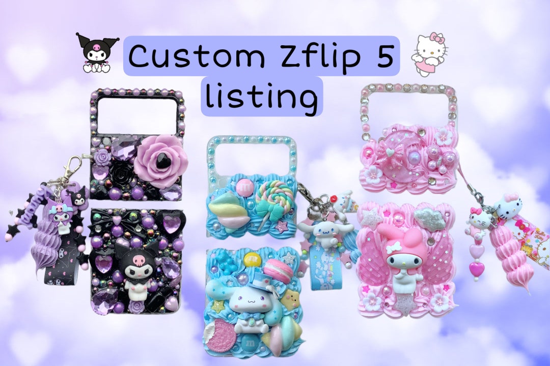 Custom Z Flip 5 Phone Case Custom Decoden Z Flip 5 Phone Case Samsung ...