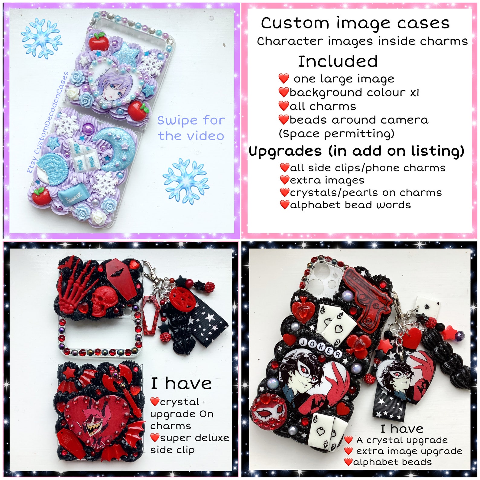 Custom Decoden Phone Cases Custom Kawaii Phone Cases Decoden - Etsy