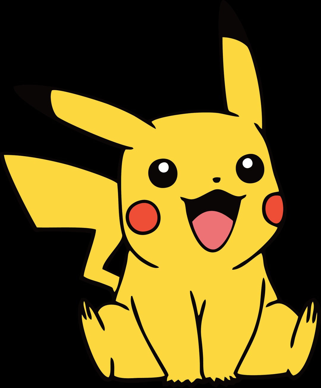 Pikachu Png - Etsy