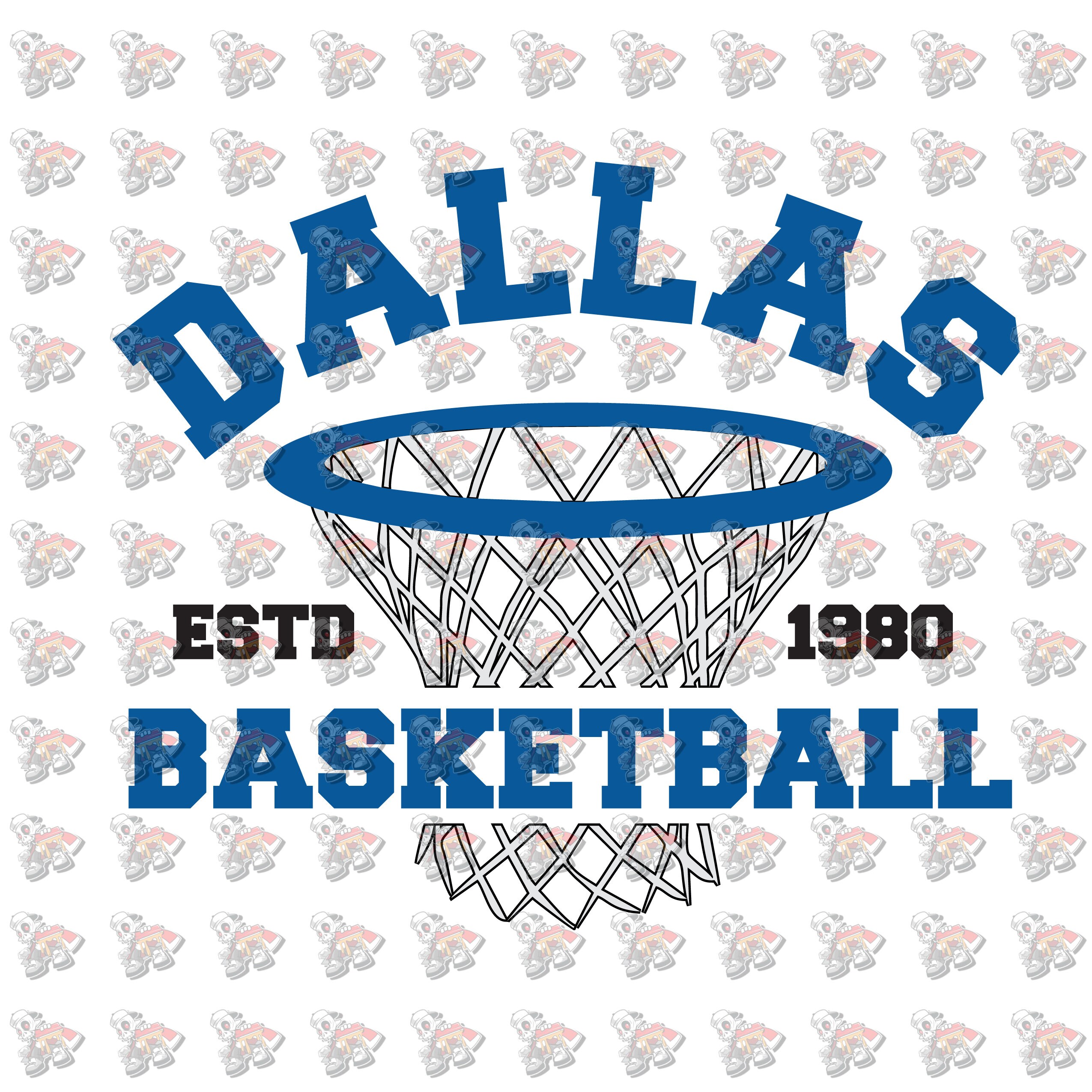 Dallas Basketball Png - Etsy