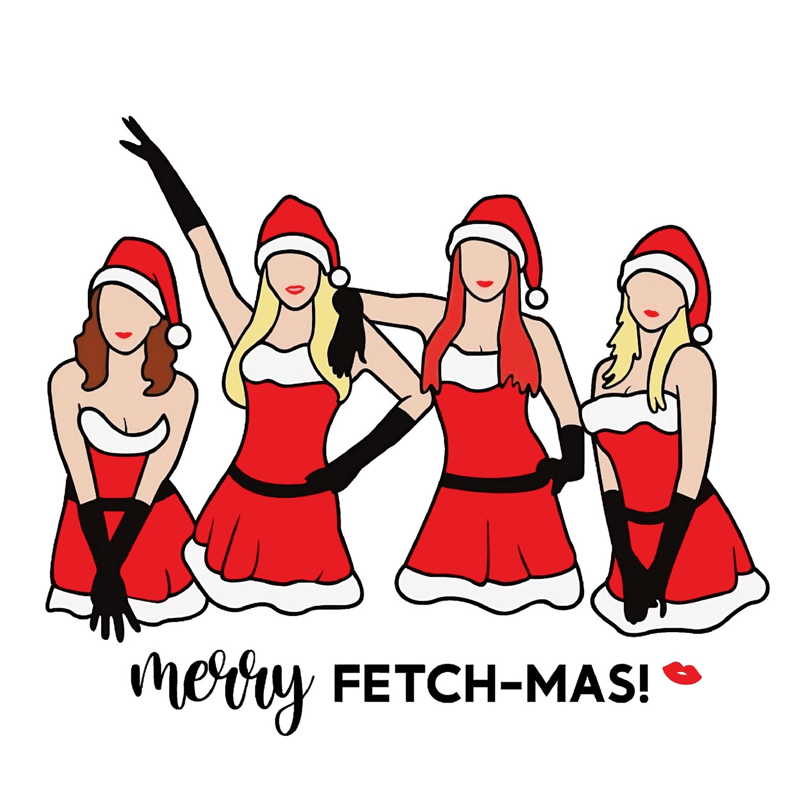 Merry Fetchmas Xmas Png - Etsy
