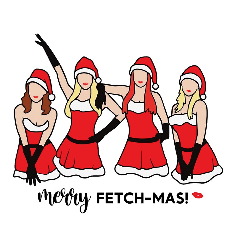 Merry Fetchmas Xmas Png - Etsy