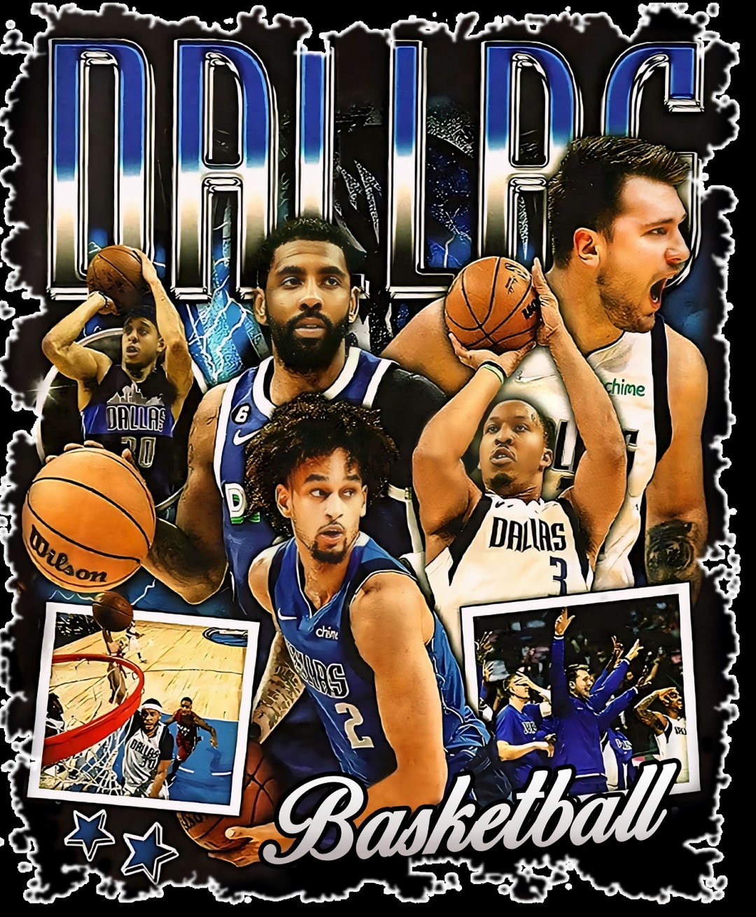 Dallas Basketball Png - Etsy
