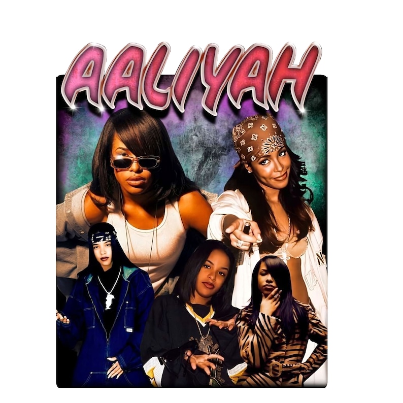 Aaliyah Digital File 300 Dpi - Etsy