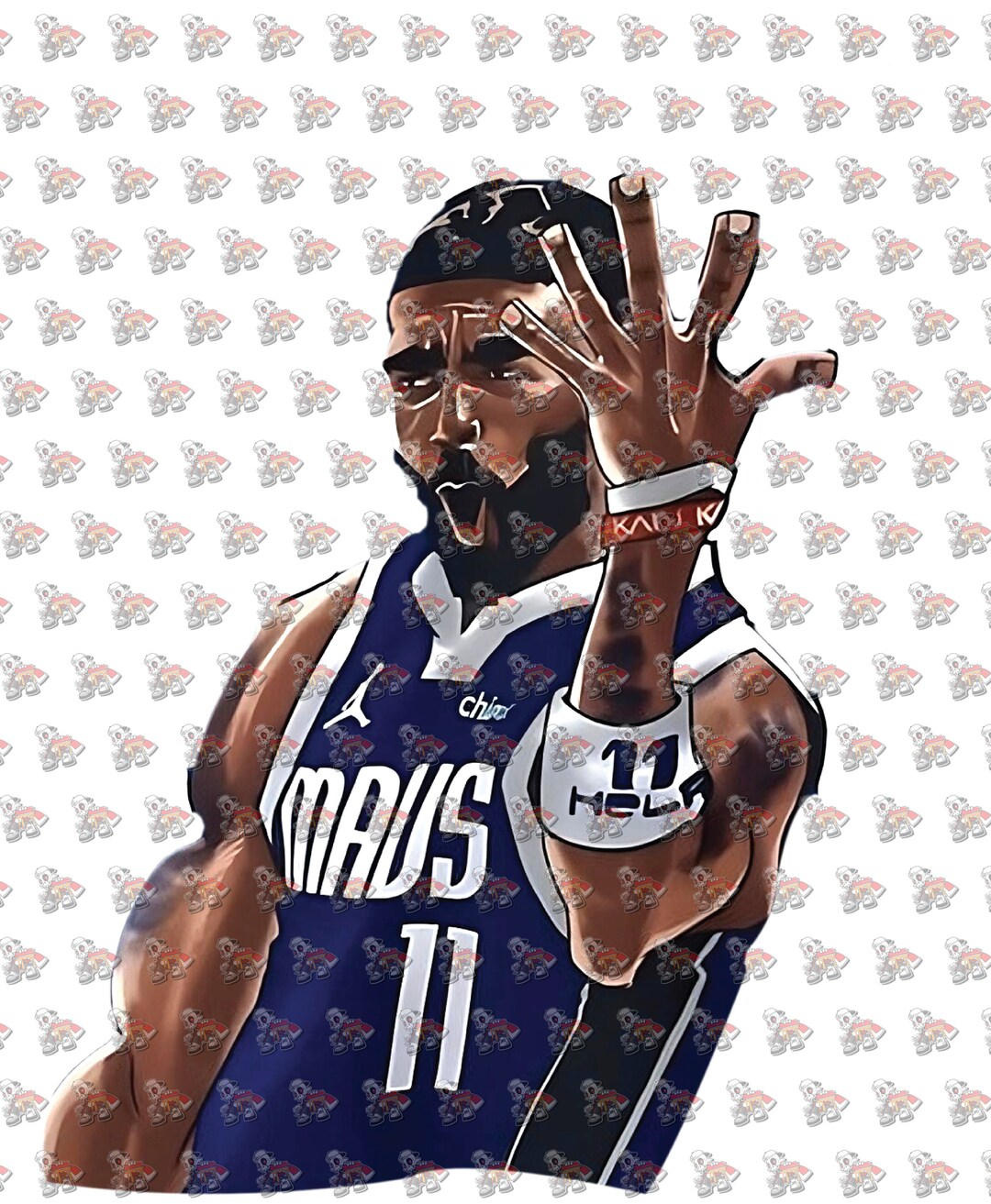 Kyrie Dallas Champions Basketball Png - Etsy