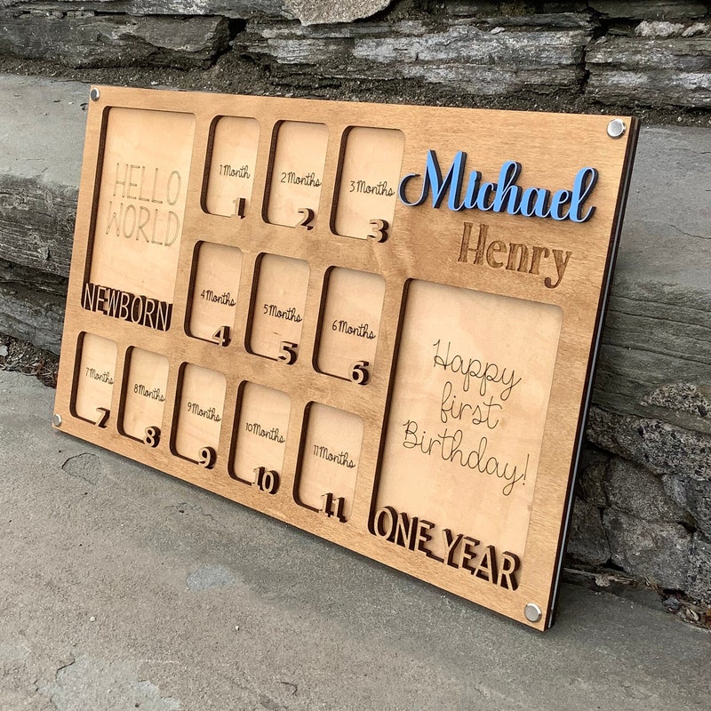 My First Year Frame - Etsy