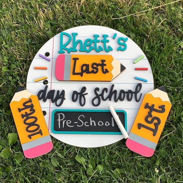 School Sign - Etsy